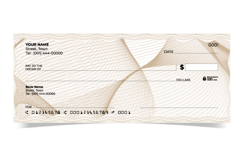 Bank Cheque Design | Saiful Guilloche Innovations